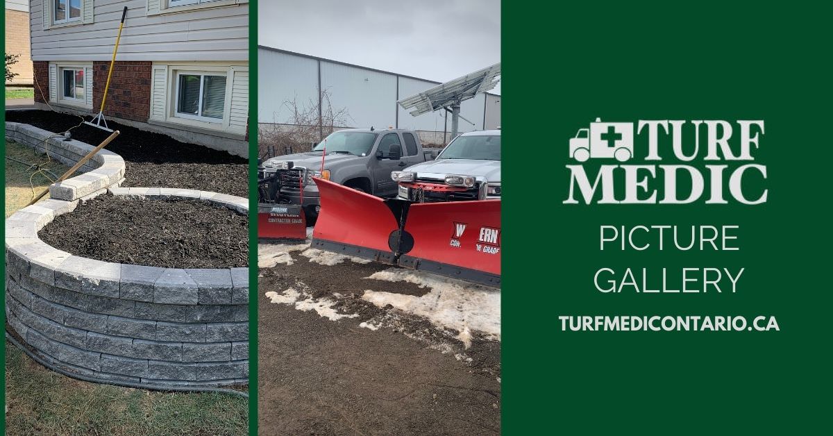 View Pictures of our Property Landscapting and Snow Plowing Work